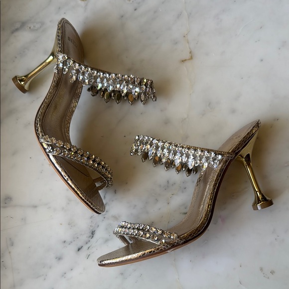 Alexandre Birman | Shoes | Alexandre Birman Gold And Silver Womens ...